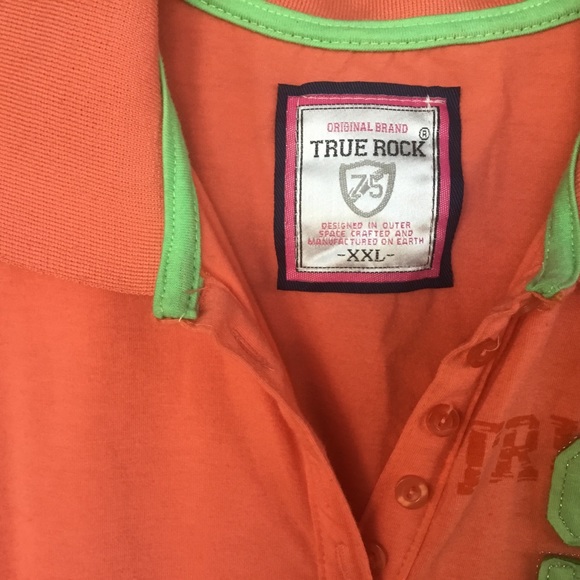 True Rock 75 | Tops | True Rock 75 Top Sexy Diva Xxl Jrs T Shirt Polo ...